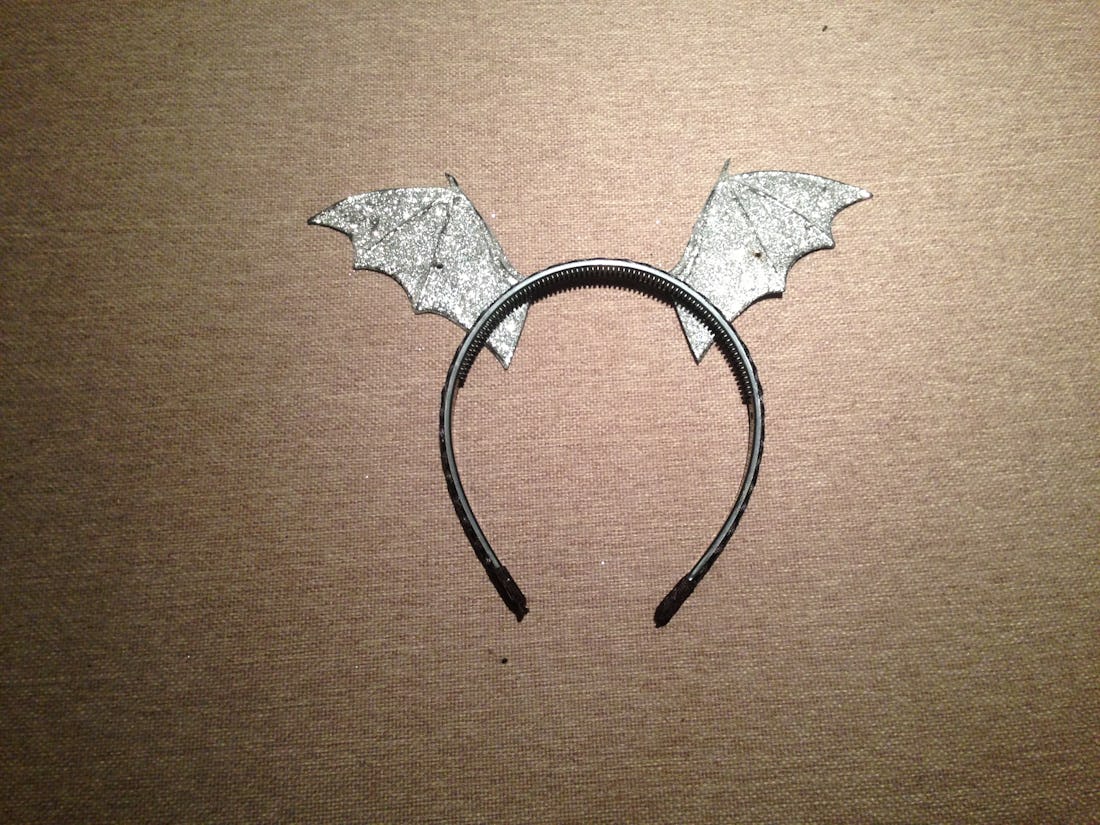 A Cheap, Easy Bat Headband Halloween Costume DIY, So You Can Be A ...