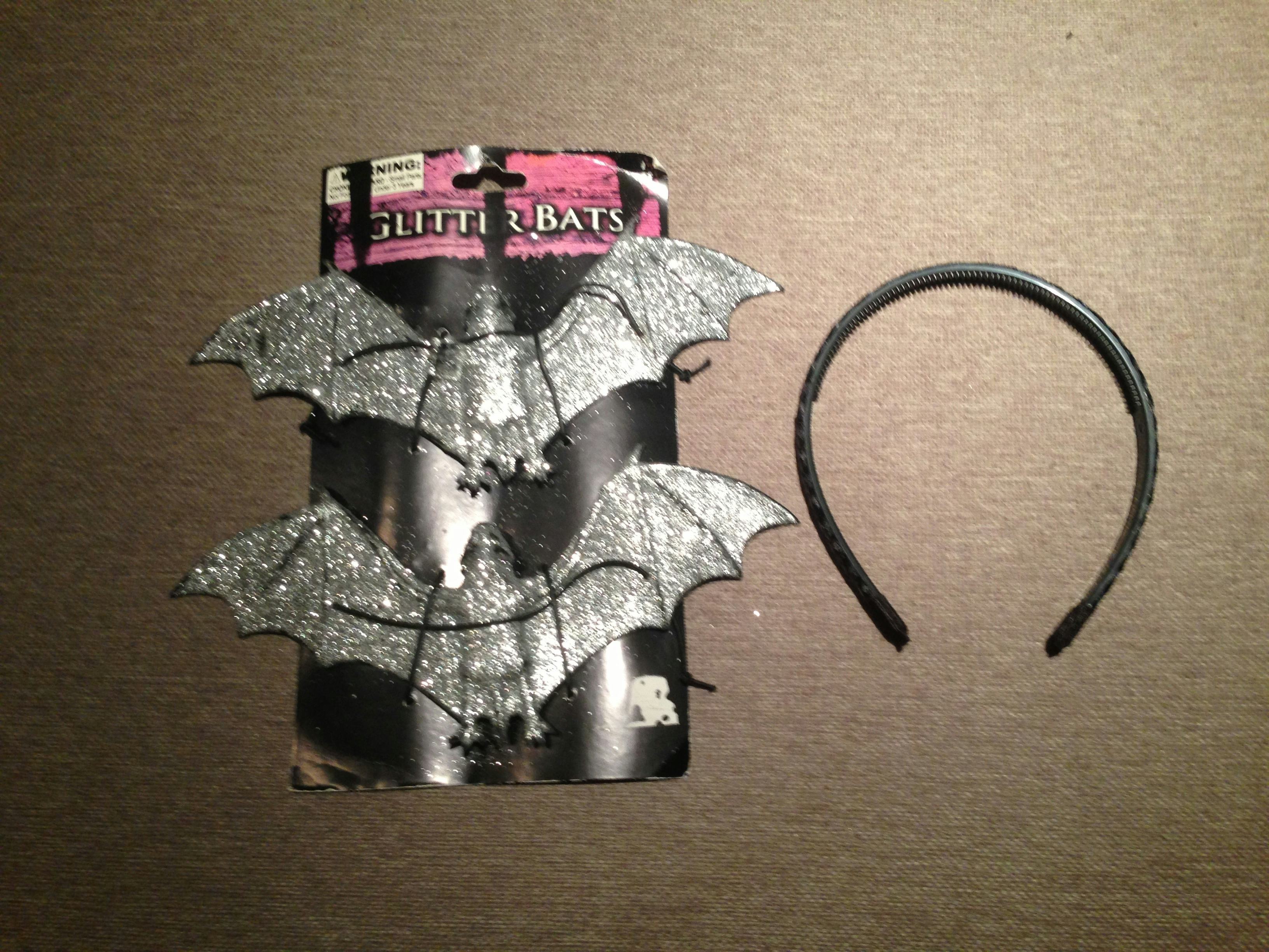 A Cheap, Easy Bat Headband Halloween Costume DIY, So You Can Be A ...
