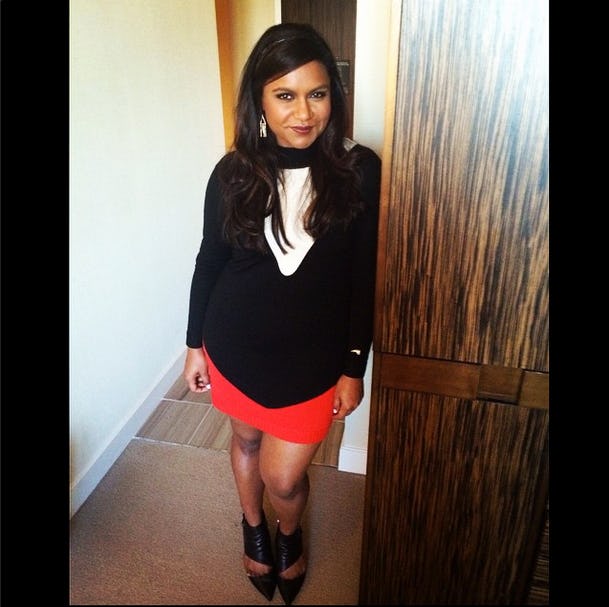 Mindy Kaling 'Mindy Project' Season 3 Premiere Fashion Features Bright ...