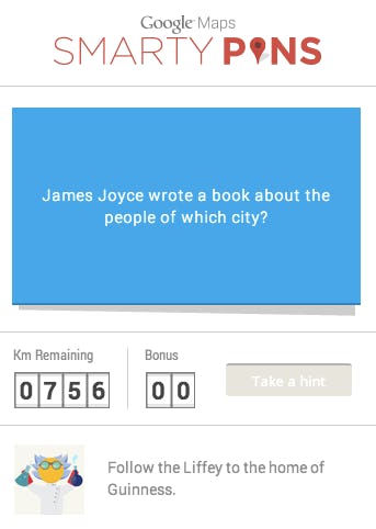 Smart Pins, Google's New Trivia Game, Lets You Prove Your Geography ...