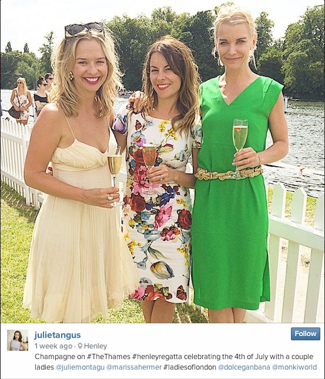 'Ladies of London' Juliet Angus' Instagram Will Make Her Your Favorite Lady