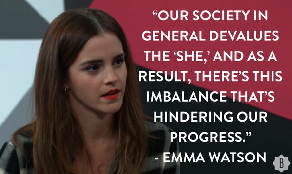 The Emma Watson #HeForShe Campaign Is Incredibly Inspiring & Here's How ...