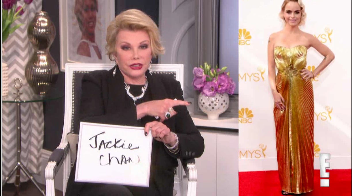 Joan Rivers' Last TV Appearance Confirms Why We'll Always Love Her — VIDEO