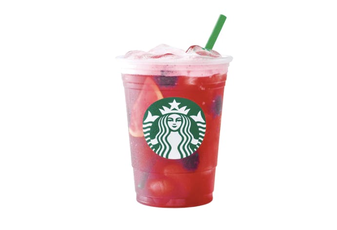 The Starbucks Teavana Shaken Iced Berry Sangria Herbal Tea Is The ...