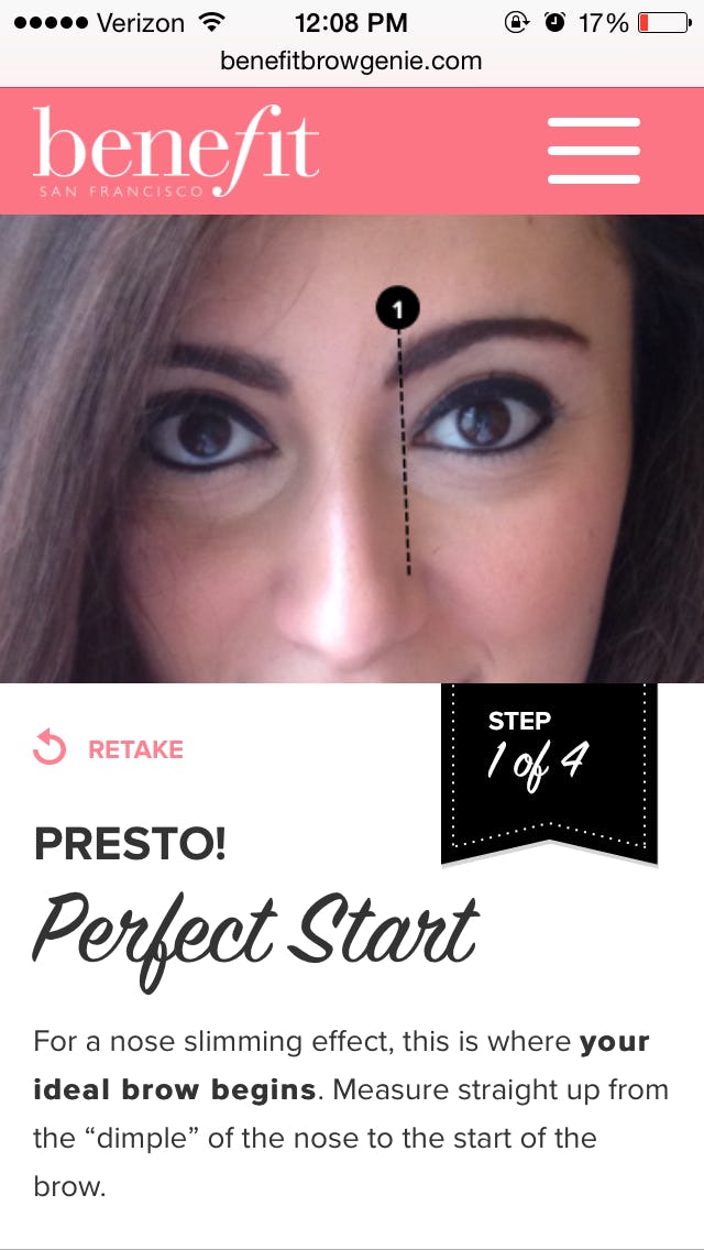 The Benefit Brow Genie App Grants Your Wish For Perfect Brows Instantly