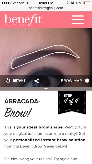The Benefit Brow Genie App Grants Your Wish For Perfect Brows Instantly