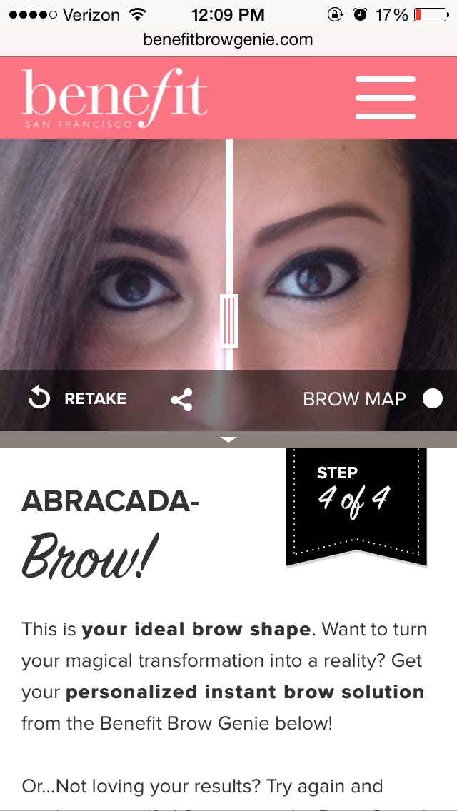 The Benefit Brow Genie App Grants Your Wish For Perfect Brows Instantly