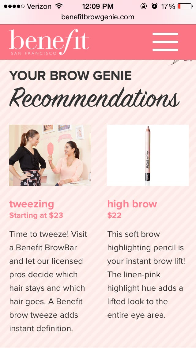 The Benefit Brow Genie App Grants Your Wish For Perfect Brows Instantly