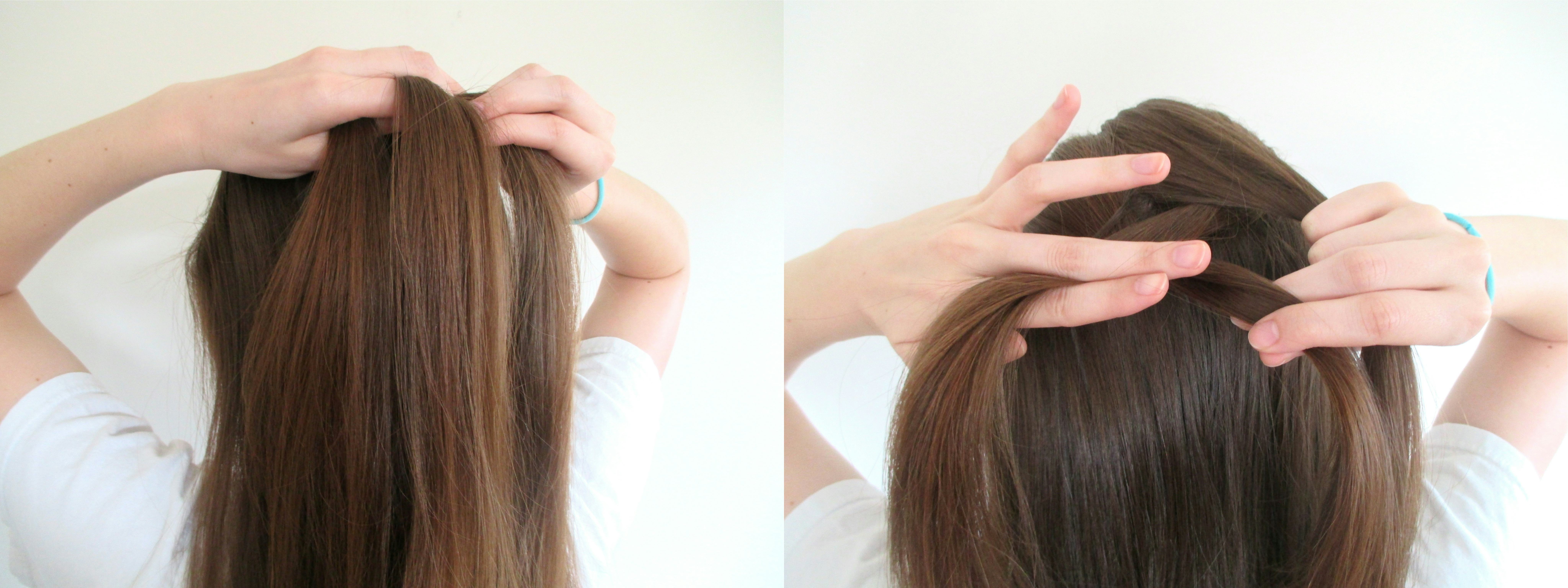 How To Reverse French Braid In 5 Steps, Then Turn It Into A Faux Hawk