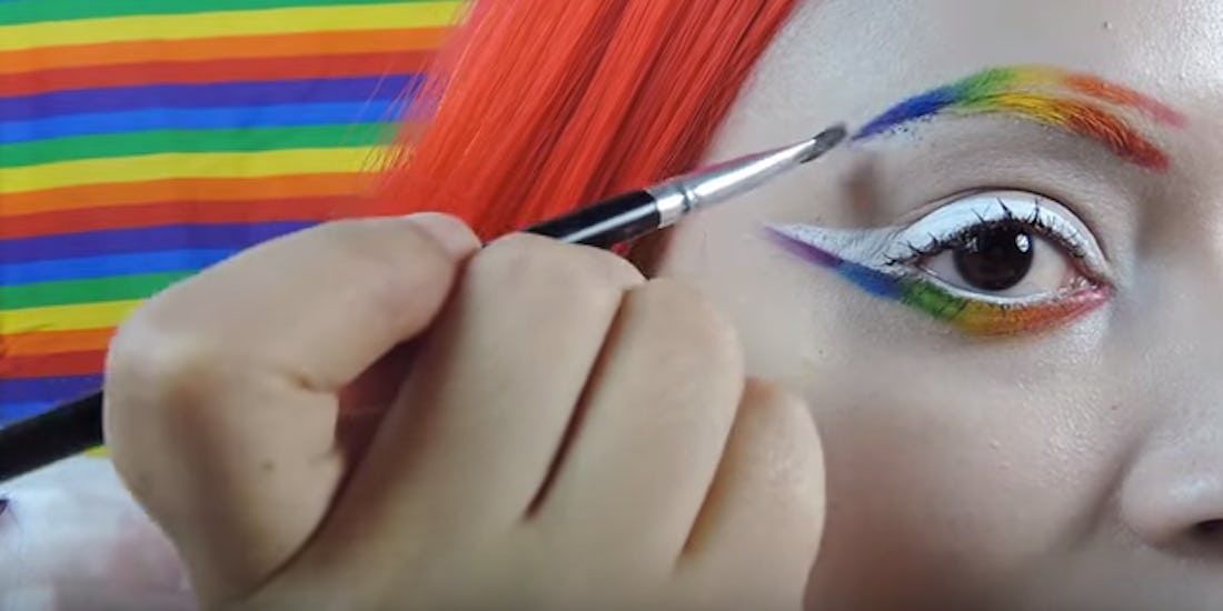 What Are "Rainbrows?" Here's How To Get 2016s Craziest Brow Trend — VIDEO