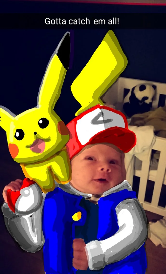 'Snapdad' On Snapchat's Adorable Baby Snaps Are Guaranteed To Make Your Day