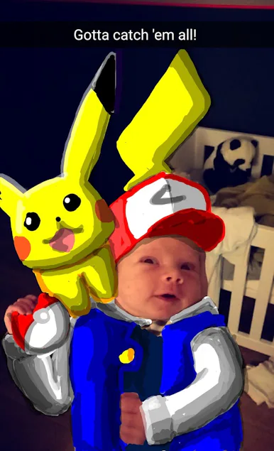 'Snapdad' On Snapchat's Adorable Baby Snaps Are Guaranteed To Make Your Day