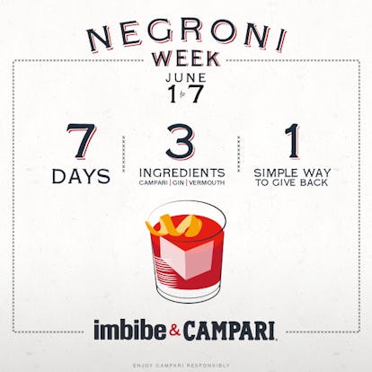 It's Negroni Week! Here's Everything You Need To Know About This ...