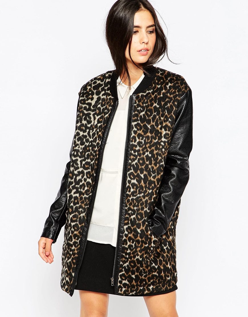 Emma Roberts Wore The Leopard Print Jacket You Need This Season — PHOTOS