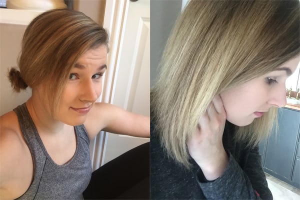 I Toned My Blonde Highlights At Home For Cooler-Hued Hair & Here's How ...