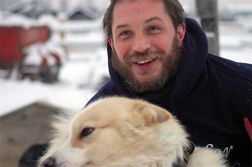 11 Pictures Of Tom Hardy With Dogs Because You Deserve To Take 5 ...
