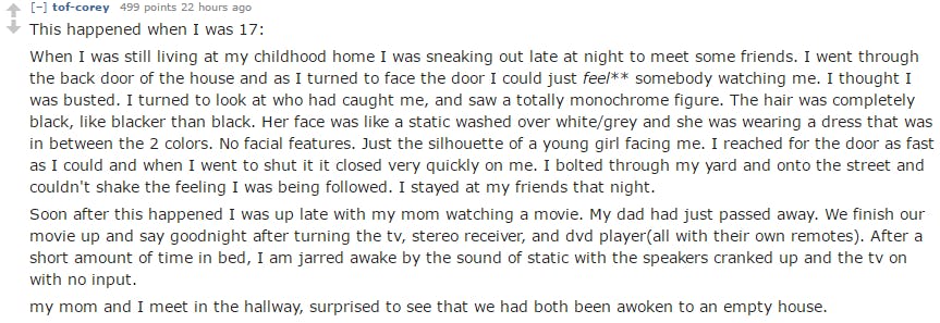11 Creepy, Real-Life Paranormal Stories From Reddit To Keep You Awake ...