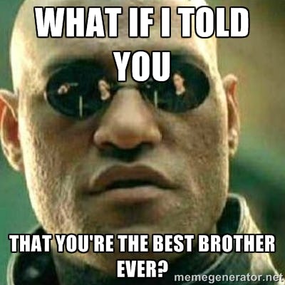 8 Funny Brother Memes For National Sibling Day That Capture The ...