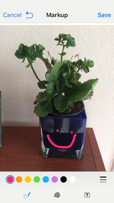 How To Draw On Photos In iOS 10 Text Messages, So You Can Scribble To ...