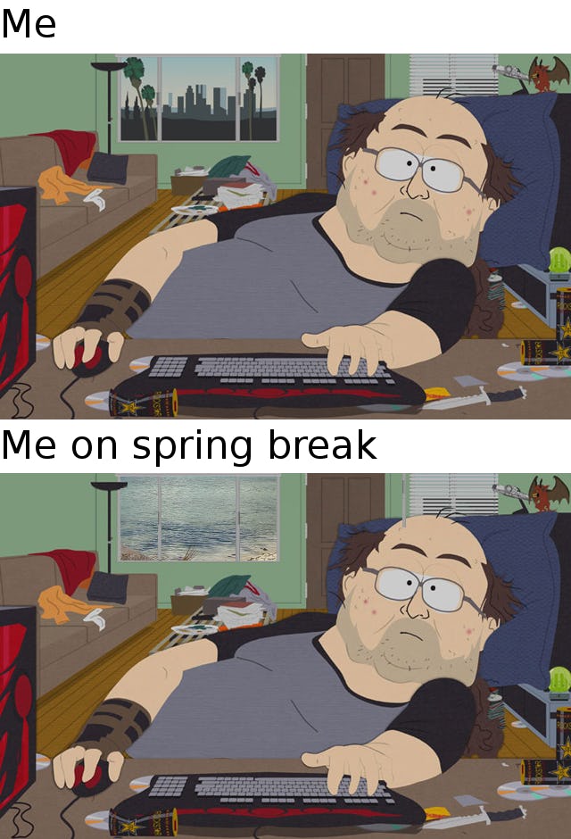 18 Spring Break Memes To Get The Party Started, Whether You're Hitting ...