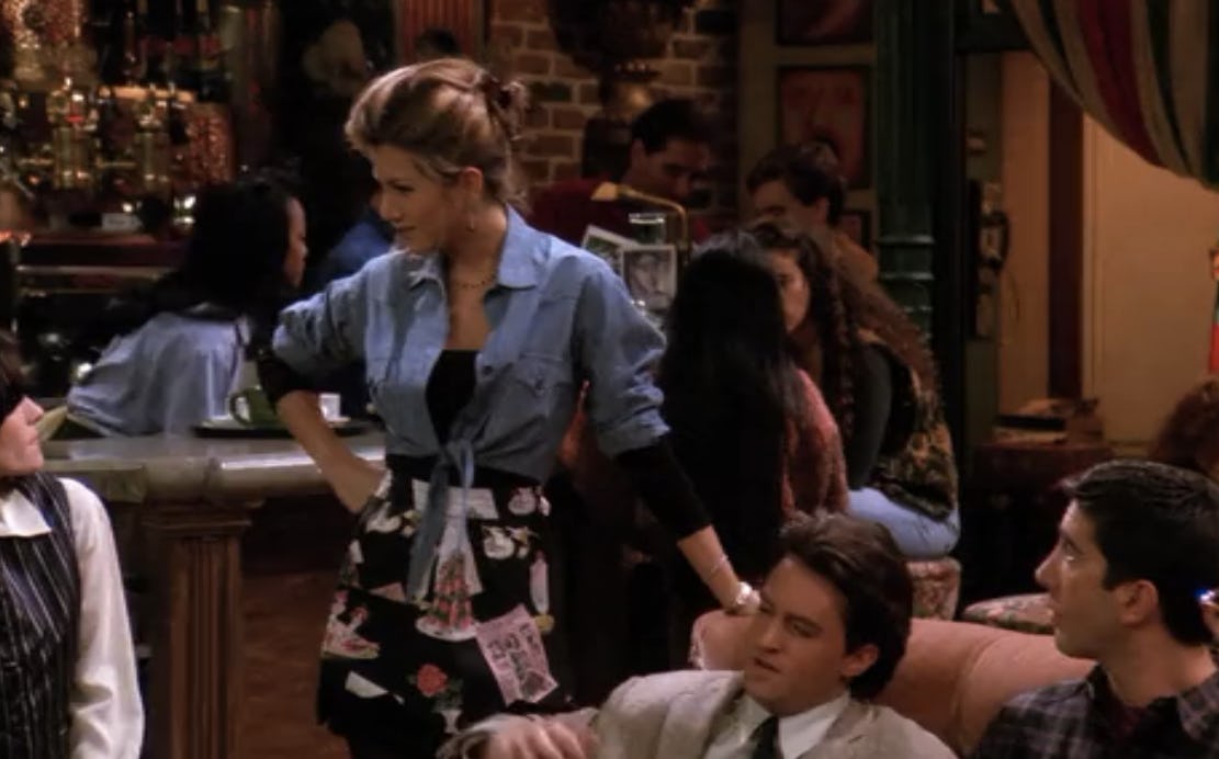 Your Mind Is About To Be Blown: Rachel Wore a Central Perk Uniform on ...