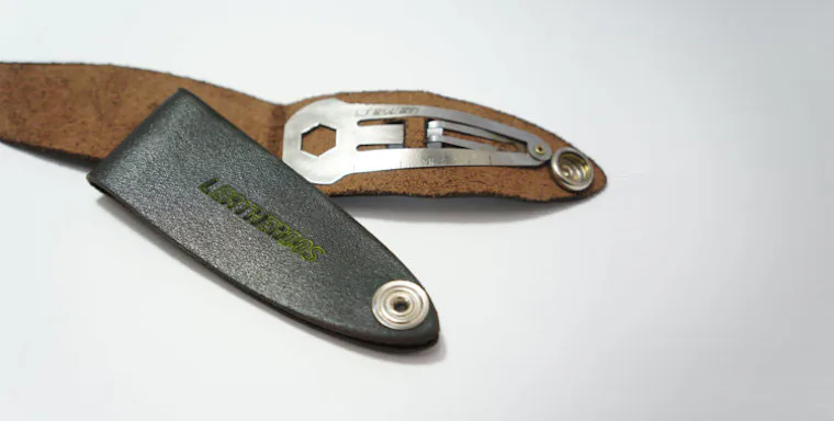 This Leatherdos Hair Clip Multi Tool Would Make Surviving The Hunger ...