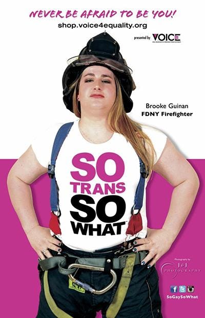 Brooke Guinan, the FDNY's First And Only Transgender Firefighter ...