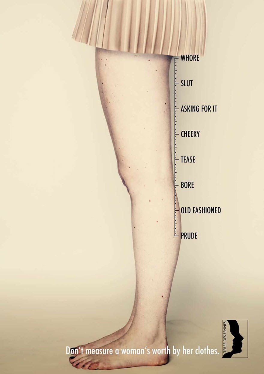 These Powerful Ads Depicting Women's Bodies By "Terre Des Femmes" Make ...