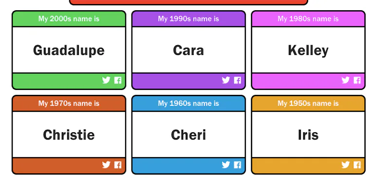 Find Out What Your Name Would Be Today With This Baby Name Calculator ...
