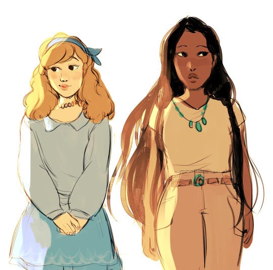 Realistic Disney Princess Art Makes Your Faves Look Like Actual Humans ...