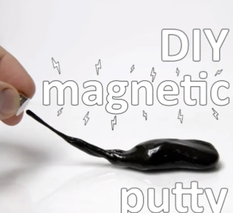 Magnetic Putty Eats All The Metal In Its Path, And It's So Hypnotic And ...