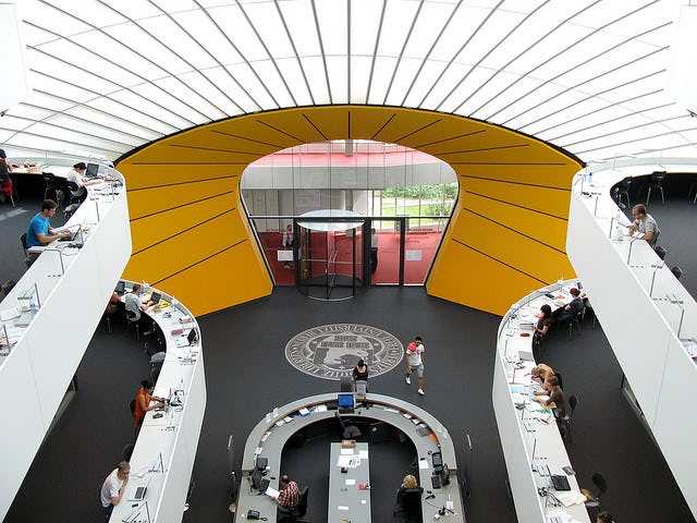 15 Of The Most Incredible College Libraries Around The World