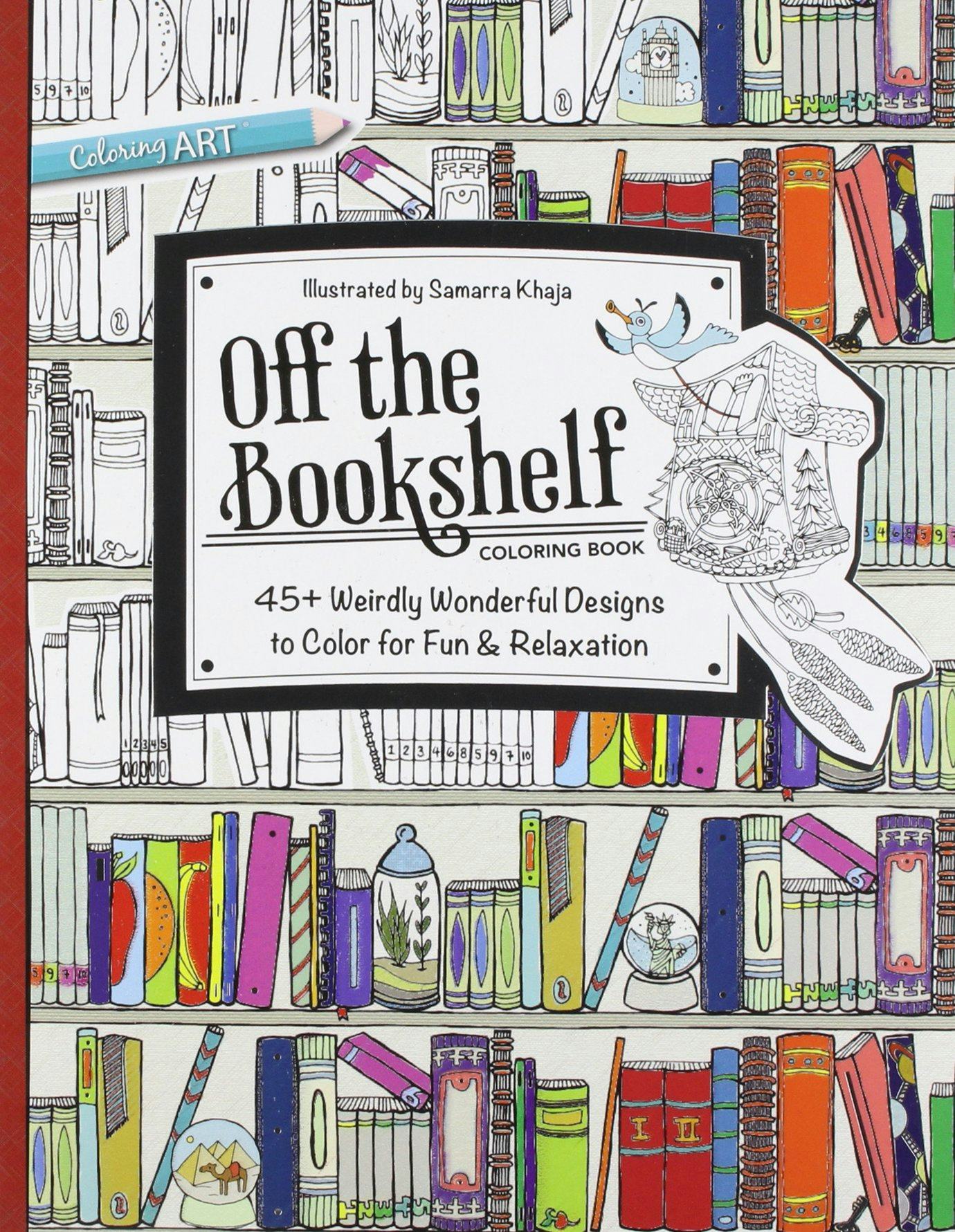 10 Adult Coloring Books Every True Book Lover Needs