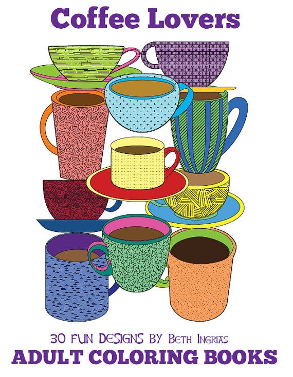 10 Adult Coloring Books Every True Book Lover Needs