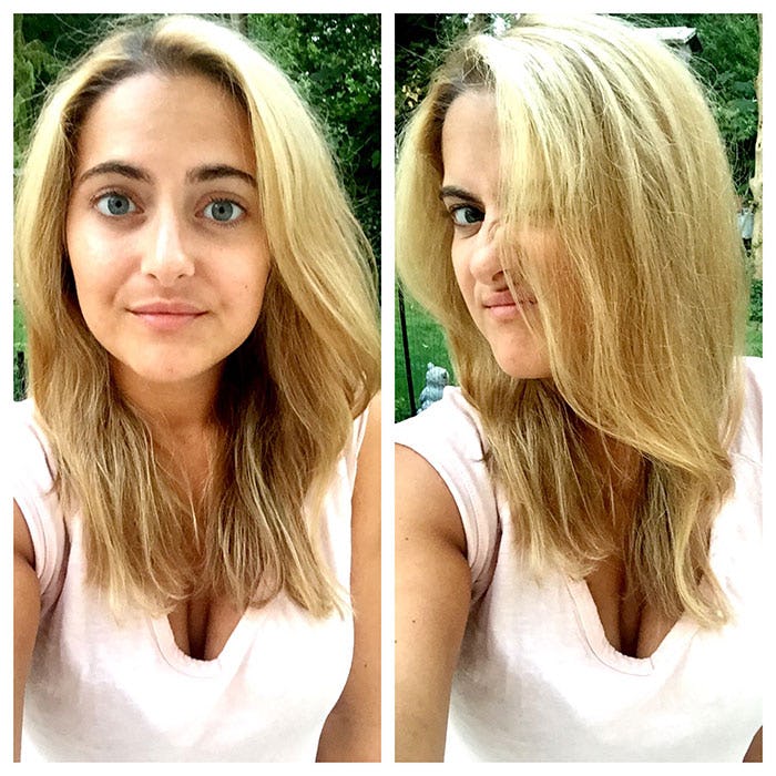 I Didn't Wash My Hair For A Week And Here's What Happened — PHOTOS