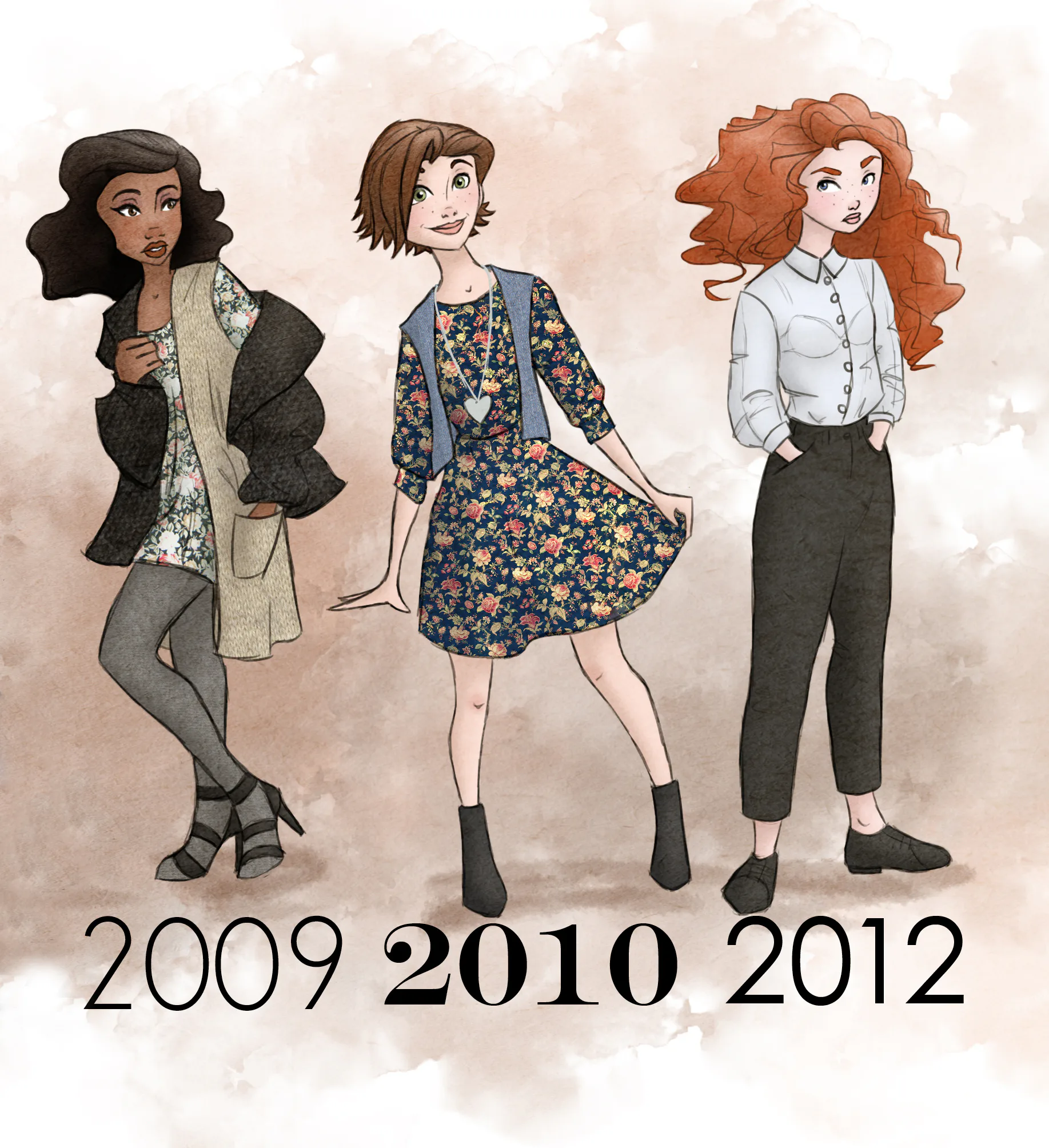What Disney Princesses Would Have Worn Through The 20th And 21st Centuries