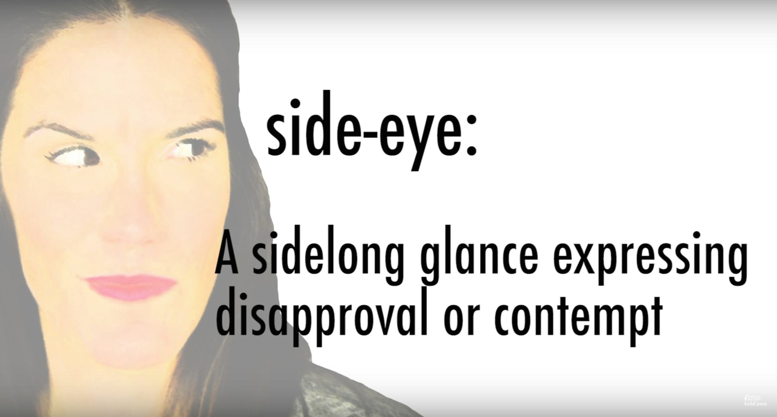 Why Do We Side-Eye People? It Turns Out Your Sass Has An Evolutionary ...