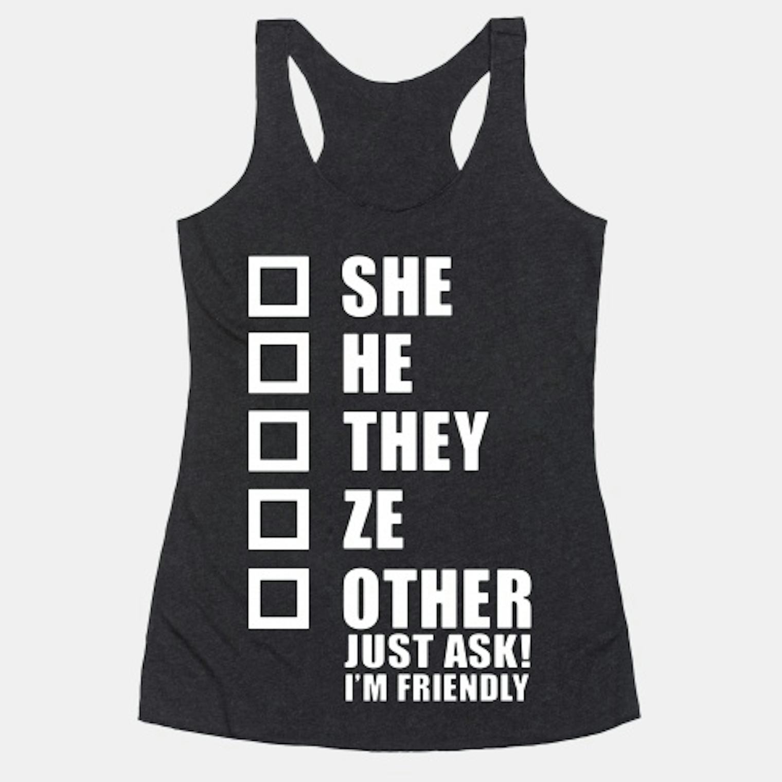 Shirts Encourage Use Of Preferred Gender Pronouns Ushering In