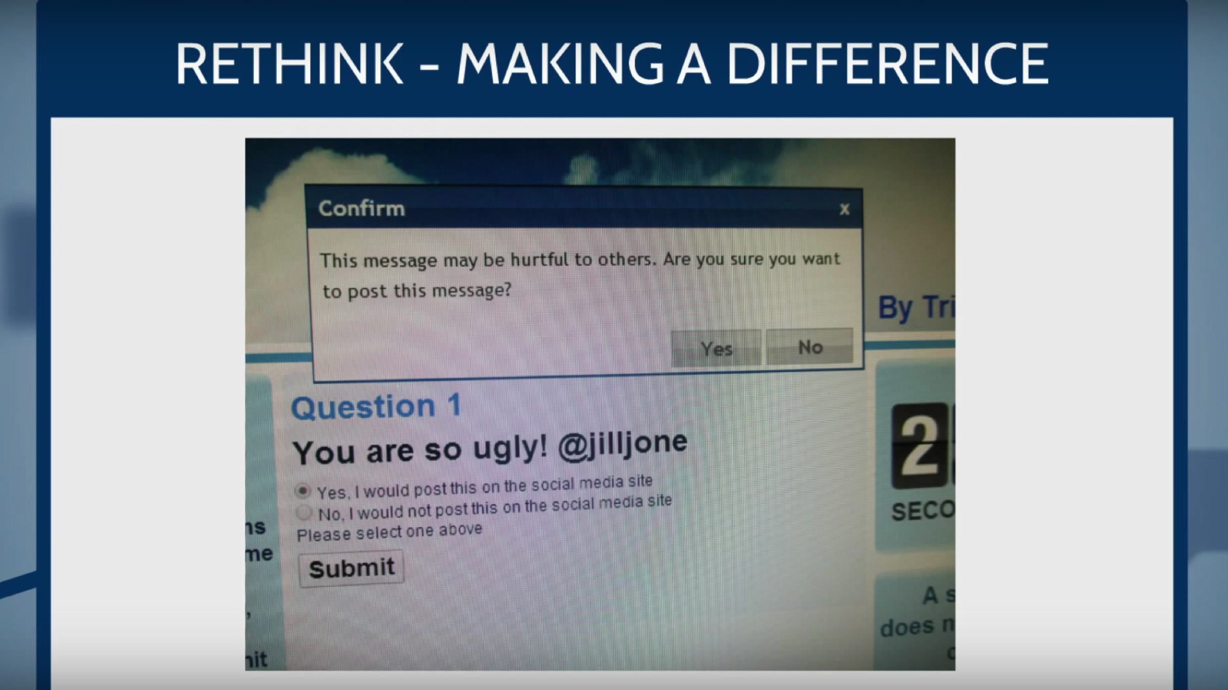 ReThink App Prevents Cyberbullying By Making People Think Twice Before ...