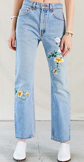 9 Pairs Of Unconventional Jeans To Make Spring 2015 Far More Paint ...