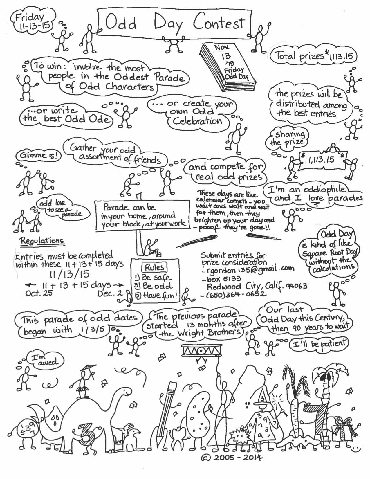 Here's How To Celebrate Odd Day, The Last One Of This Century