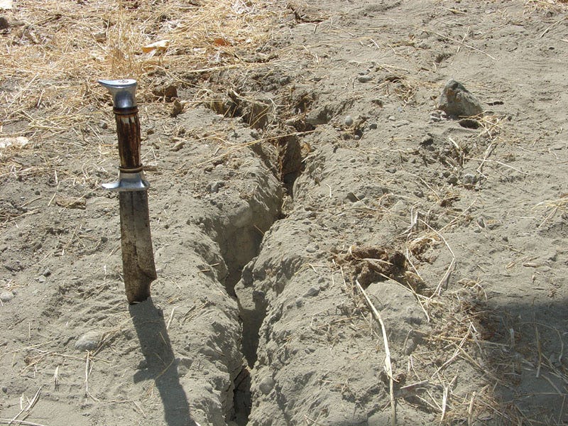 When Was The Last Time The San Andreas Fault Moved? Constantly ...