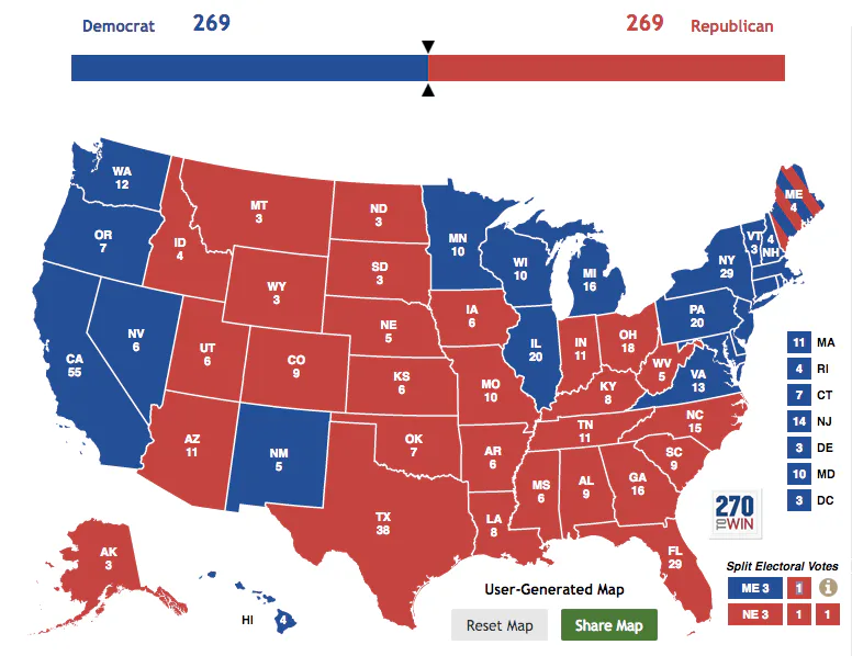 5 Electoral Maps Show How Donald Trump Can Win 270 Electoral Votes — Or ...