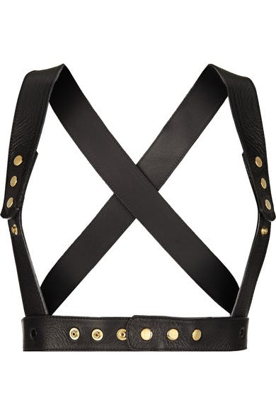 The Leather Harness Is The One Statement Accessory You Need This Spring