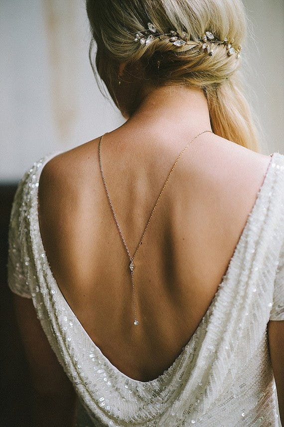 10 Reverse Necklaces For Adorning Your Beautiful Back All Spring ...