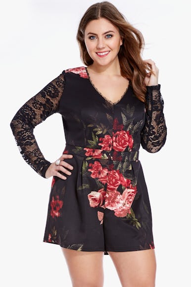 40 Plus Size Rompers Because All-In-One Outfits Are What Lazy Girl ...