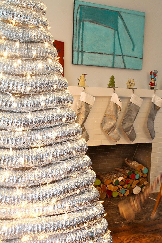 7 Fake Christmas Tree Ideas That Are Much More Impressive Than The Real ...