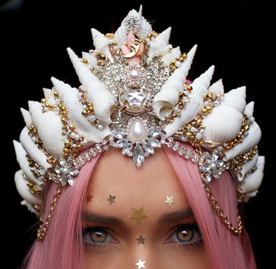 Mermaid Crowns Are The New Flower Crowns, But Way Cooler — PHOTOS