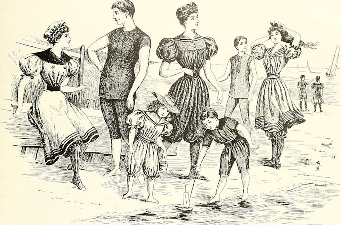 The Evolution Of The Bathing Suit From The 1800s Until Today Proves One