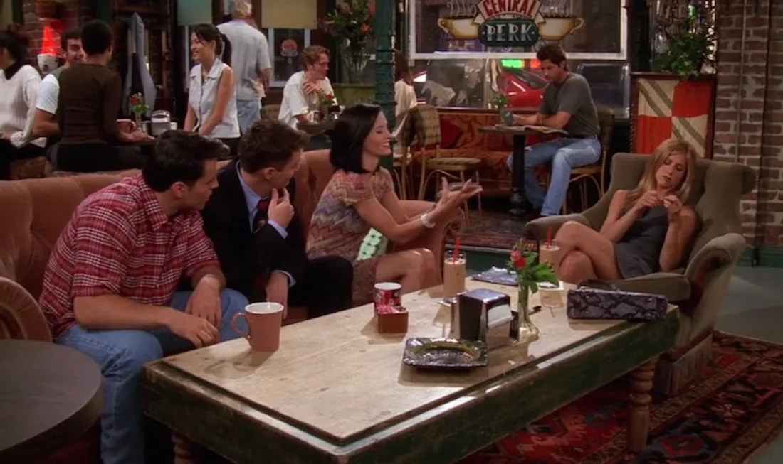 The Central Perk Couch on 'Friends' Was Always Unoccupied For a Reason ...